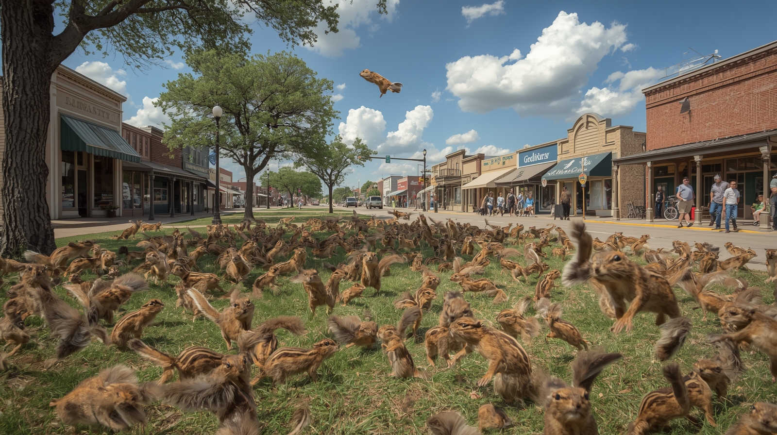 Ground squirrels swarm a North Dakota town”local officials frustrated ...